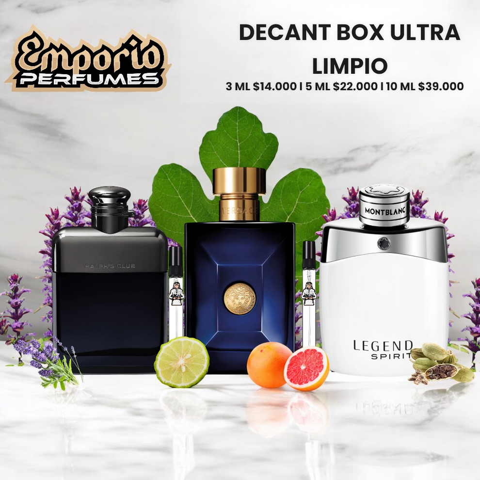 DECANT BOX " ULTRA LIMPIO " – emporioperfumes