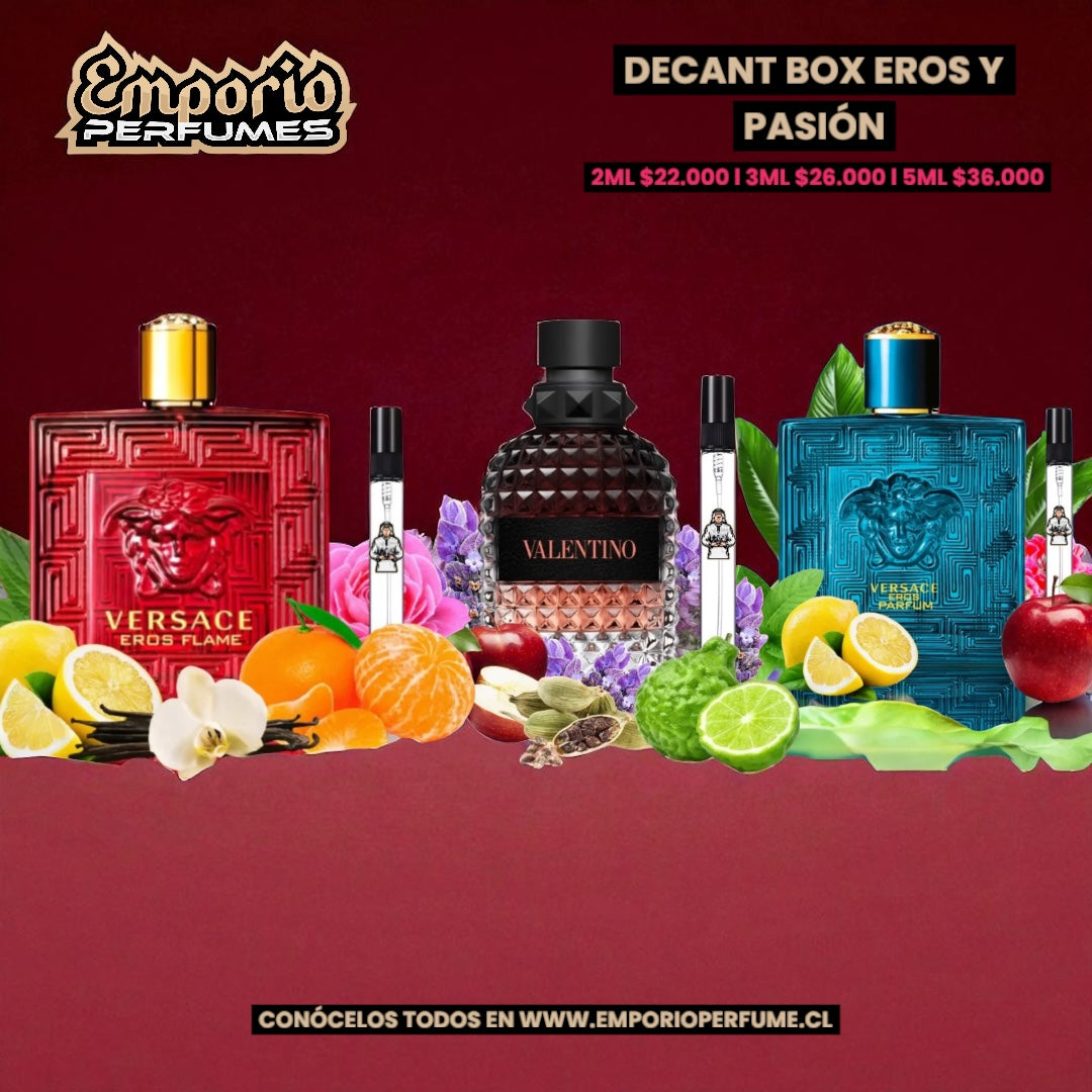 DECANT BOX : EROS Y PASIÓN – emporioperfumes